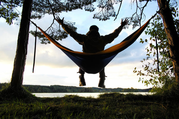 Silk Traveller Hammock | Forest, Ocean And Techno Colours Available ...